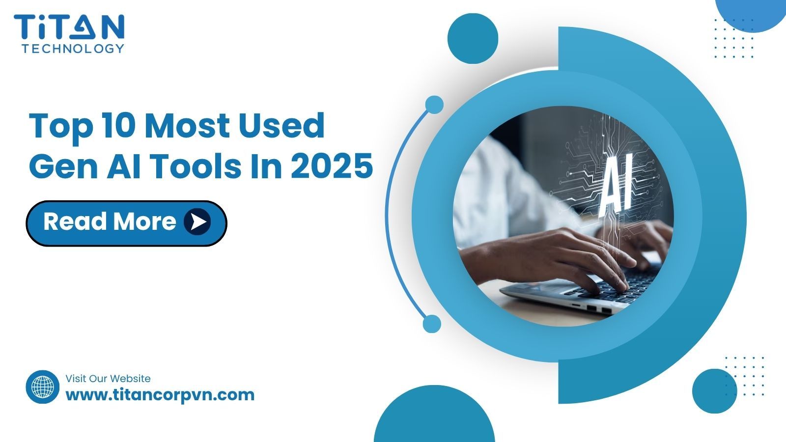 Top 10 Most Used Gen AI Tools In 2025